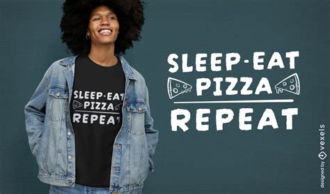 Sleep Eat Pizza Repeat T Shirt Design Vector Download