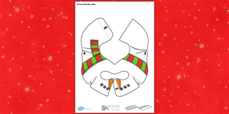 Christmas Snowman Bee Bot Jacket Program Programming Robot Toy Cover