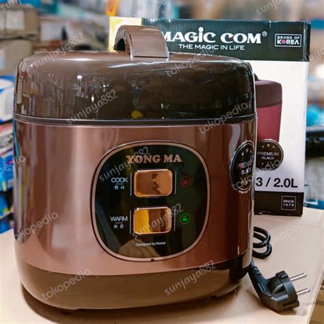 Jual Magicom Yongma Smc 8073 2 Liter 3in1 Memasak Mengukus Menghangat
