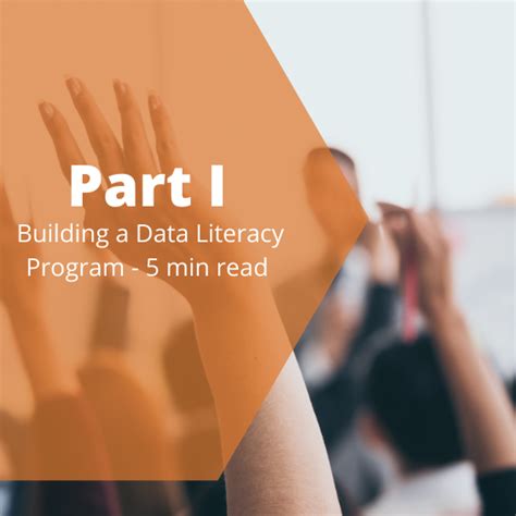 building a data literacy program part i