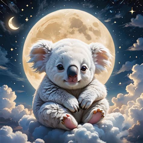 A Young White Polar Bear Cub Plays In The Cold Winter Snow Premium Ai