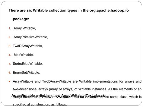 Unit 3 Writable Collections Pptx