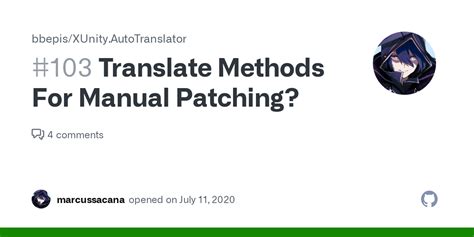 Translate Methods For Manual Patching Issue Bbepis XUnity