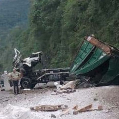 Caminhoneiro morre após falha nos freios