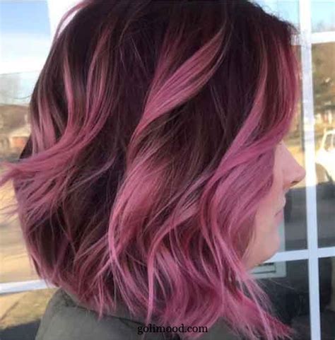 رنگ مو صورتی 2024؛ این طرح ها با روح و روان هر دختری بازی می‌کنه