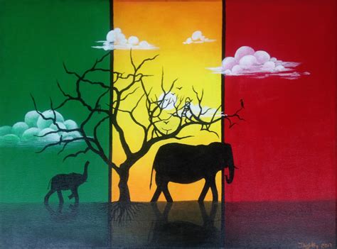 Beautiful Examples Of Contemporary African Art Fine Art Shippers