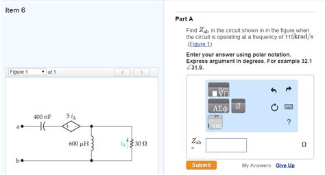 Solved Find Zab In The Circuit Shown In In The Figure When Chegg