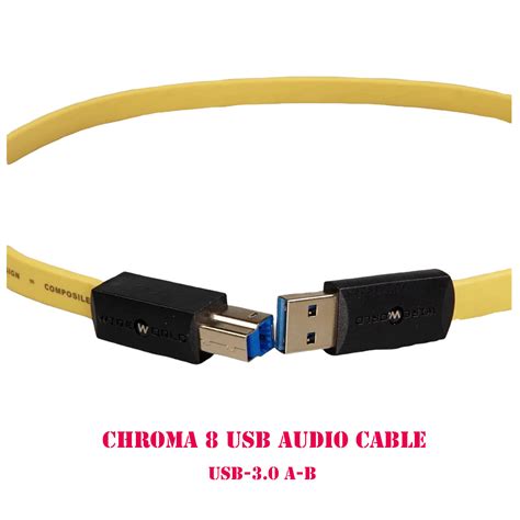 Wireworld Chroma 8 Usb 3 0 A B Cable 1 Meter Audio Concept