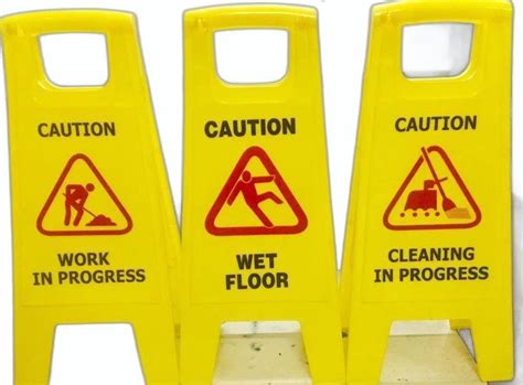 Yellow Caution Board At ₹ 130piece Safety Caution Board In Jabalpur