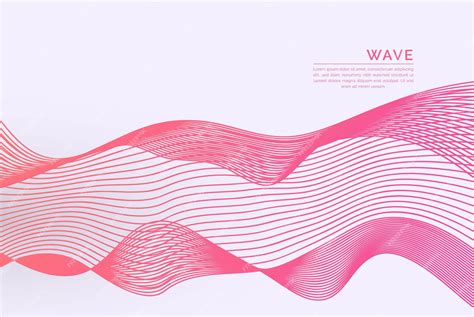 Premium Vector Wave Background Vector Design