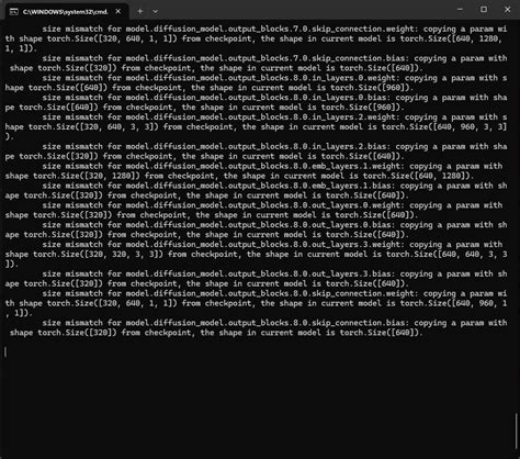 I Keep Getting This Message When Trying To Load A Model What Could