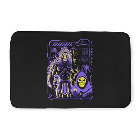 Skeletor Manga None Memory Foam Bath Mat Albertocubatas By Teefury