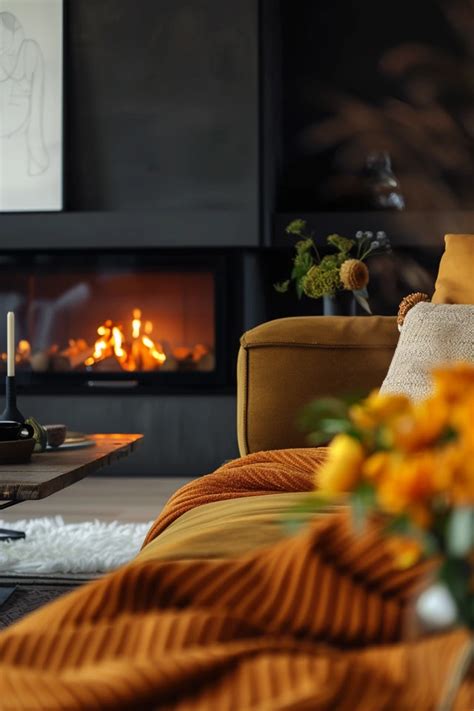 Warm Up Your Home Transitional Fireplace Ideas