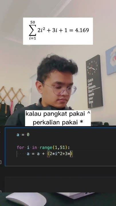 Persamaan Jadi Kode Python Coding 1 Menit Youtube