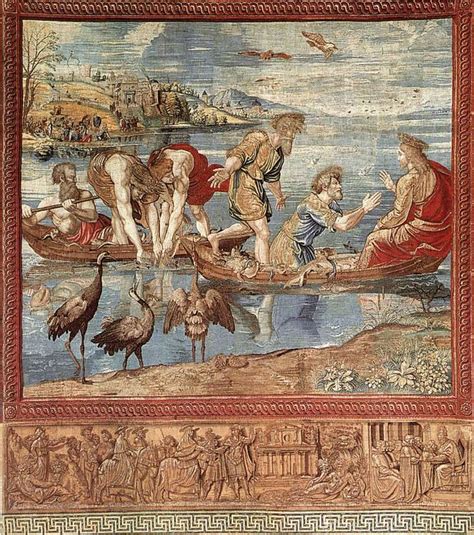 Miraculous Draught Of Fish Art Painting Miraculous