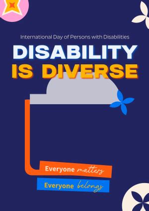 Disabled People Matters Poster Brandcrowd Poster Maker
