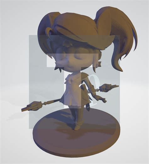 Chibi Star Guardian Lux Stl For 3d Printing Etsy