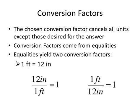 Ppt Unit Conversions Factor Label Method Powerpoint Presentation