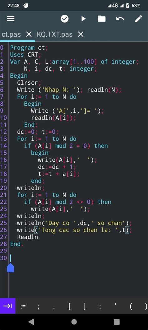 Viết Chương Trình Nhập Mảng Gồm N Số Nguyên In Ra Màn Hình Dãy Các Số Chẵn Và Các Số Lẻ Có