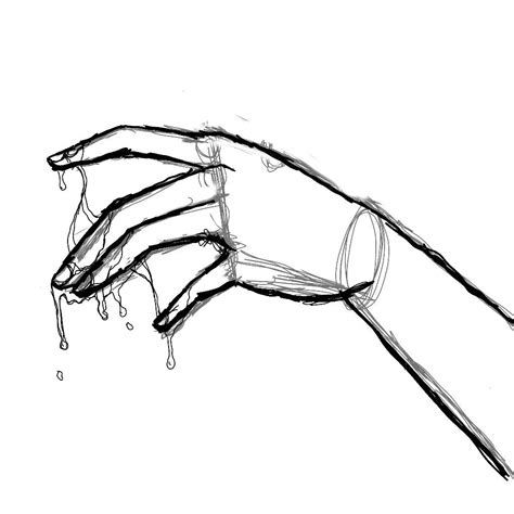 Wet Hand Easy Graffiti Drawings How To Draw Hands Hand Drawing