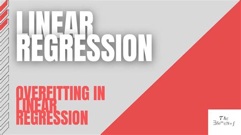 Overfitting In Linear Regression Youtube