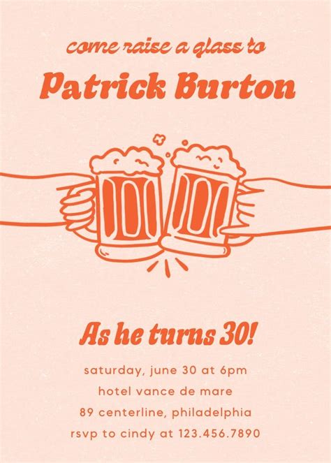 Fizzy Fun Printable Party Invitation Free Greetings Island