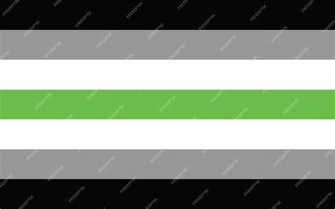 Premium Vector Agender Pride Flag Sexual Identity Pride Flag