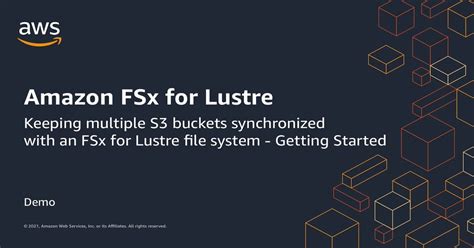 Amazon FSx For Lustre CourseTrain