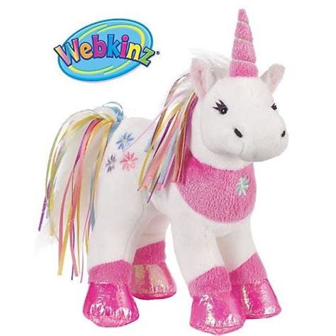 Webkinz Stuffed Animals And Plush Rainbow Unicorn Ganz Webkinz Plush Animal