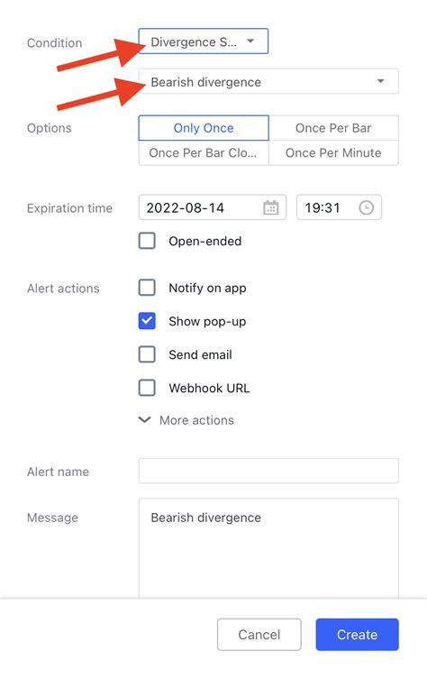 Tradingview How To Set Up Alerts On Your Chart Indicator Vault Knowledge Base