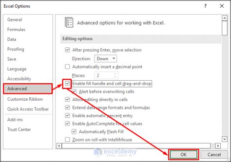 drag number increase not working in excel a solution with easy steps