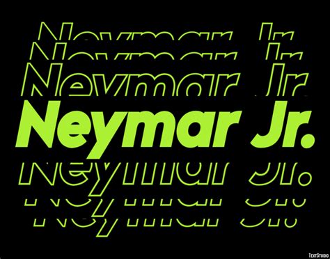 Neymar Jr Text Effect And Logo Design Celebrity