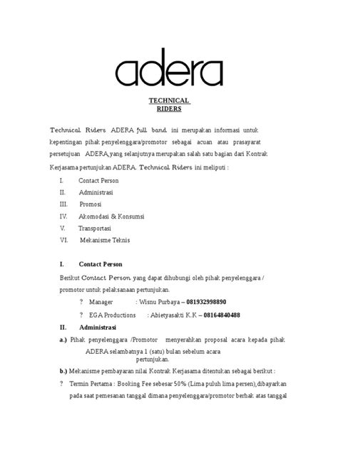 Adera Riders Full Band Pdf