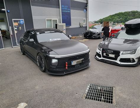 그랜저gn7바디킷튜닝제이커스텀파츠에서 신형그랜저 프론트 장착 했어요~ 내차의 포스가 더욱멋지게~ 네이버 블로그