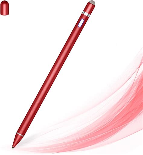 Amazon Com Active Stylus Pen For Touch Screens Dual Pen Tips For Drawing Writing High Precise