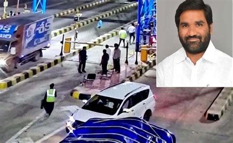 Viral Video Brs Mla ‘slaps Mandamarri Toll Plaza Worker Over Toll Fee