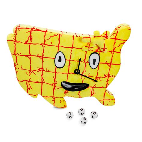 Pee Wees Playhouse Clocky Wall Clock Interactive Plush Pre Order