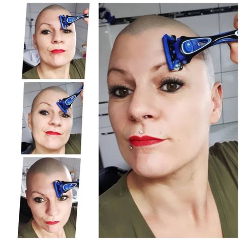 115 Likes 40 Comments ☆ Baldwoman ☆ J E S S ☆ Baldwoman Jess On