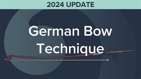 Classical Bowing Technique — Discover Double Bass