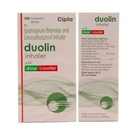 Duolin Asthma Inhaler Cipla Ltd At ₹ 960 Bottle In Nagpur Id 26052316973