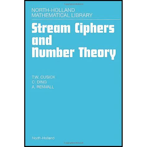 قیمت و خرید کتاب Stream Ciphers And Number Theory اثر جمعي از نويسندگان انتشارات North Holland