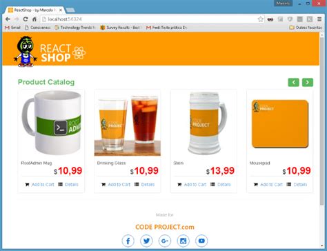 React Shop A Tiny E Commerce Codeproject