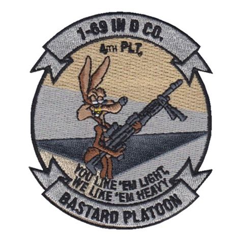 1 69 In D Co 4th Plt Patch 1 69th Infantry Delta Company Patches