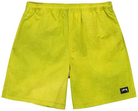 Buy Stussy Wave Dye Nylon Short Slime 112287 Slim Goat