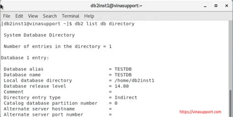 Hướng dẫn quản trị và sử dụng IBM DB2 trên Linux VinaSupport