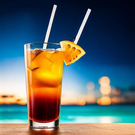 Midnight Sun Eclipse Vibrant Eclipse Inspired Mocktail With Layered