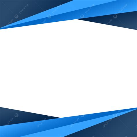 Stylish Blue Header Footer Design Vector Footer Headers Letterhead