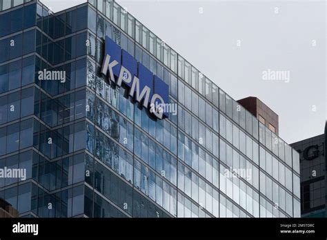 Toronto ON Canada December View At KPMG Sign KPMG Is A Multinational Professional