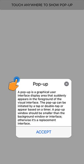 Xamarinios Popup Or Dialog Control Syncfusion