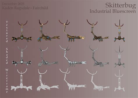 Skitterbug Robotic Scorpion Companion Behance